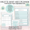 Digital Debt-Free Planner - Budgeting Your Life